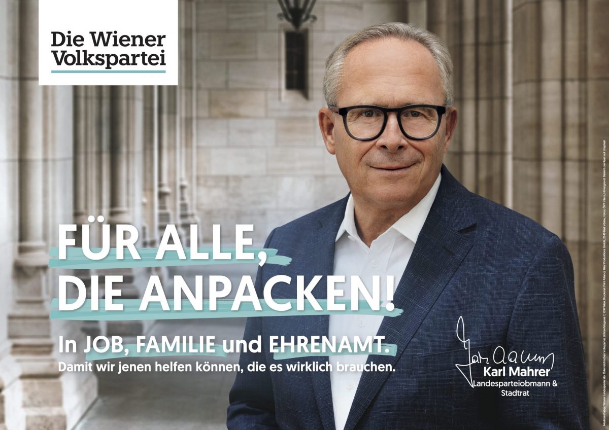 Für alle, die anpacken! - Die Wiener Volkspartei